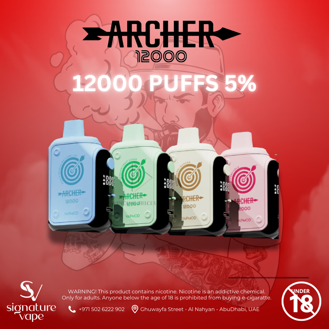 PARS VAPMOD ARCHER 12000 PUFFS 5% – signature vape