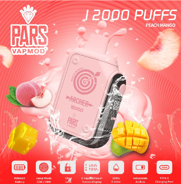 PARS VAPMOD ARCHER 12000 PUFFS 5% – signature vape