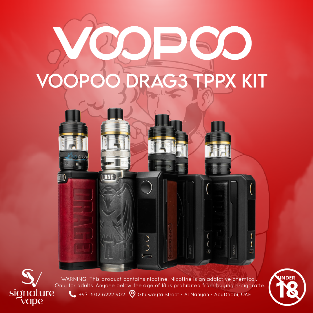 Voopoo Drag3 TppX Kit – signature vape