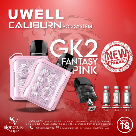 UWELL Caliburn GK2 Pod System – signature vape