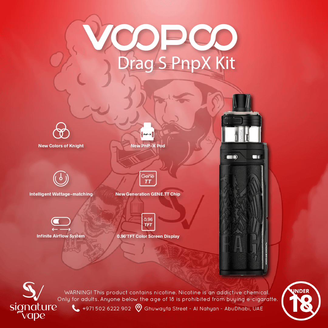 Voopoo Drag S PnpX Kit – signature vape