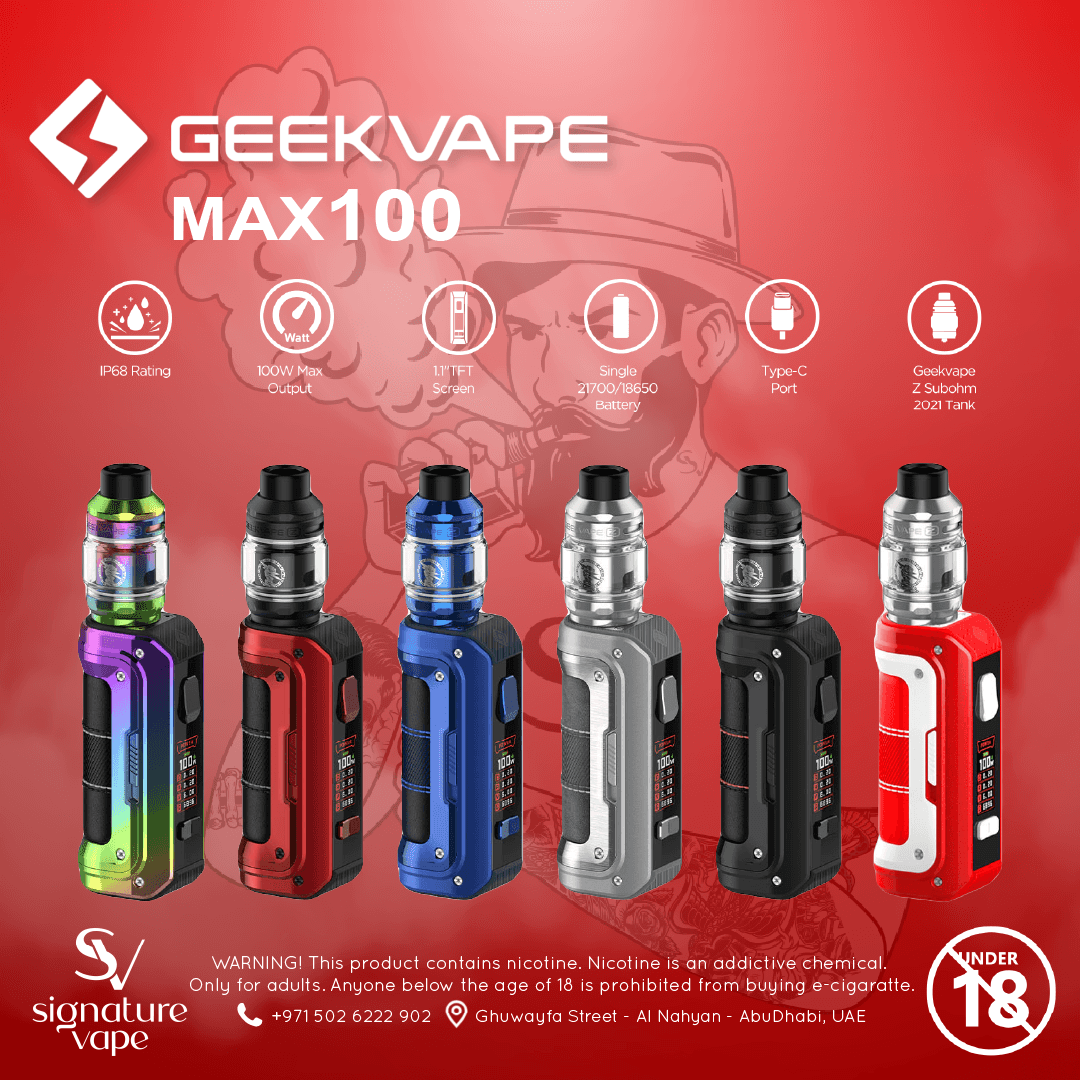 Geek Vape Max100 – signature vape