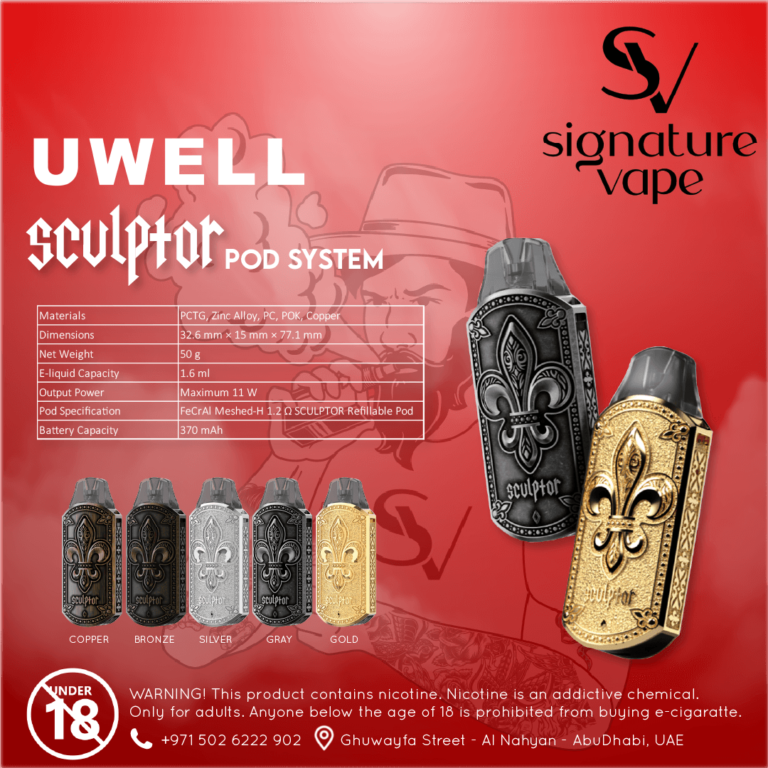 UWELL Caliburn Sculptor Kit – signature vape