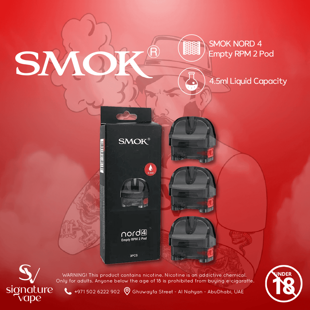 SMOK NORD 4 Empty RPM 2 Pod – signature vape