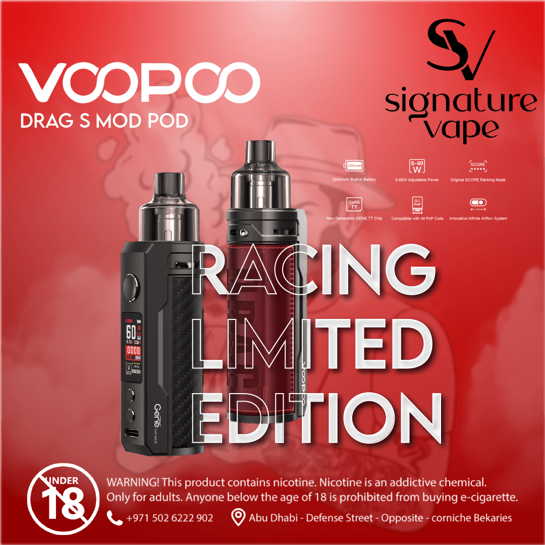 VOOPOO DRAG S – signature vape