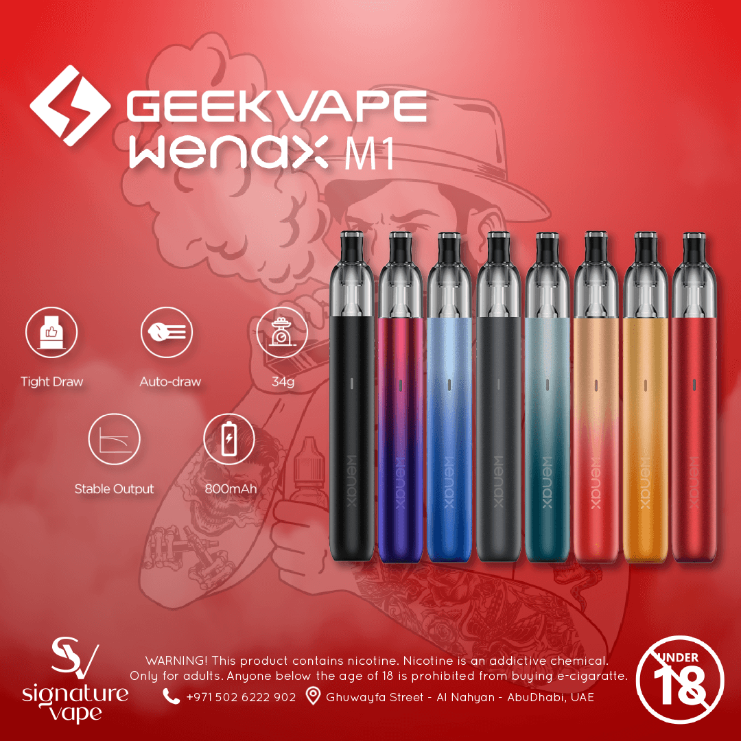 Geek Vape Wenax M1 800mAh – signature vape